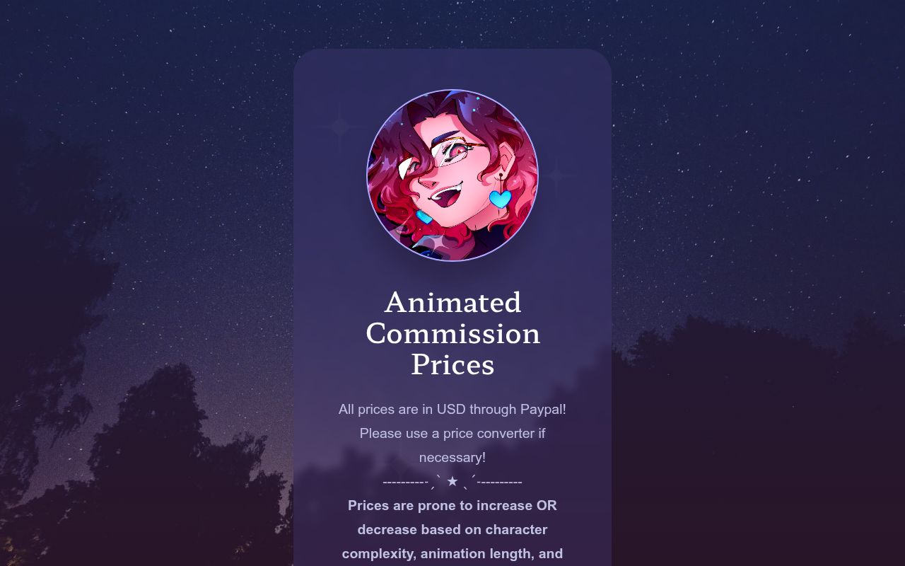 owlyghost - Animation Prices